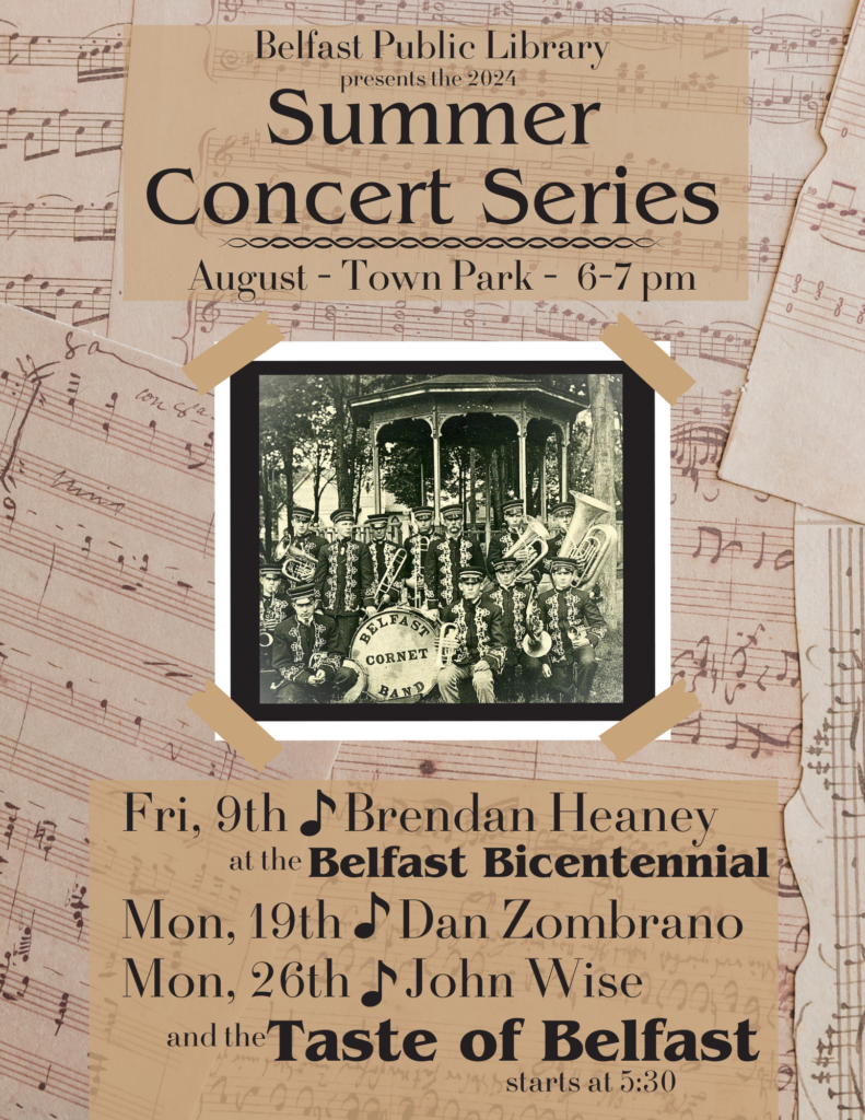 Concert Series – Belfast Public Library